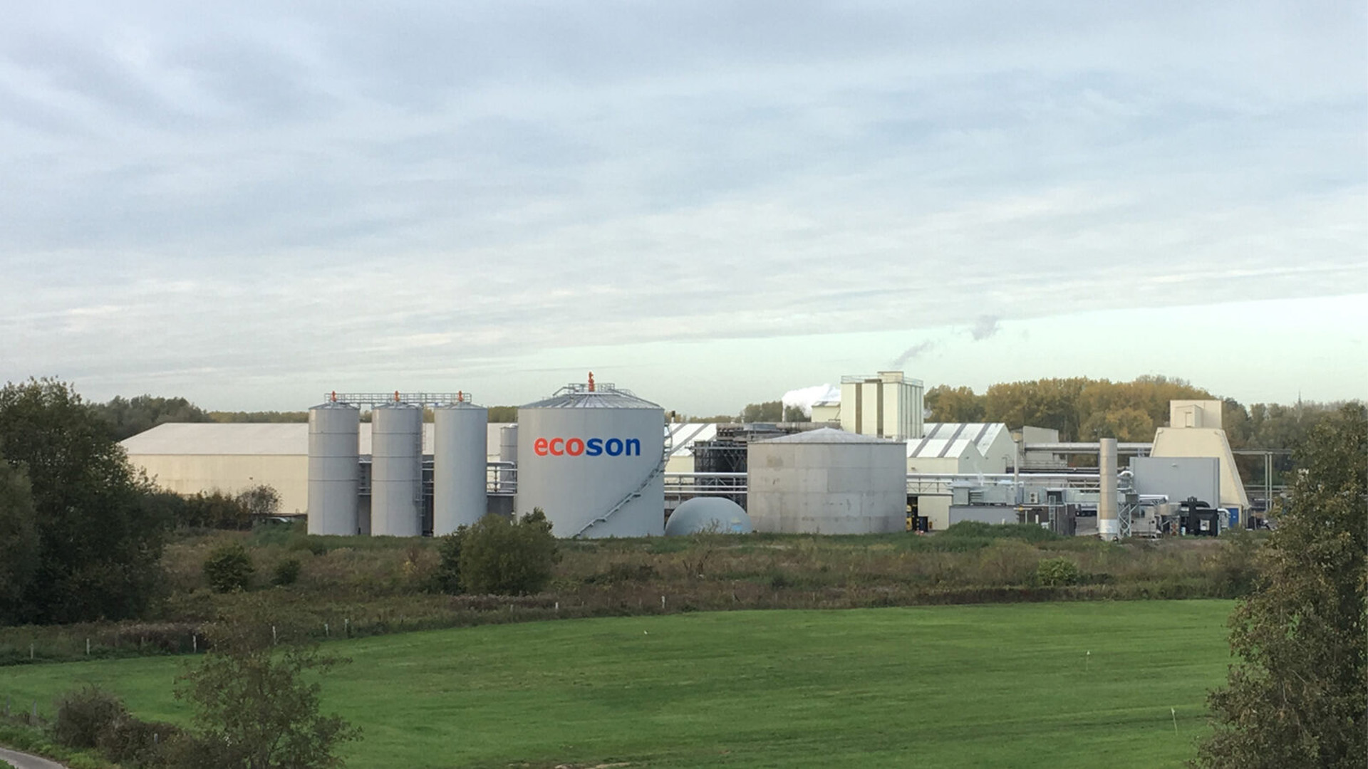 Nieuwe bio-vergistingsinstallatie voor Ecoson | Agidens